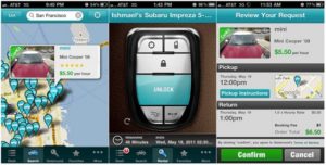 5 Apps to Rent a Car in iPhone Mobile Phone