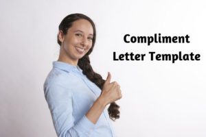 Compliment Letter Template – Format, Samples, and Examples